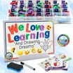 Coogam Kids' Learning Toy - 234 Pcs Magnetic Alphabet Board Set for 3 ...