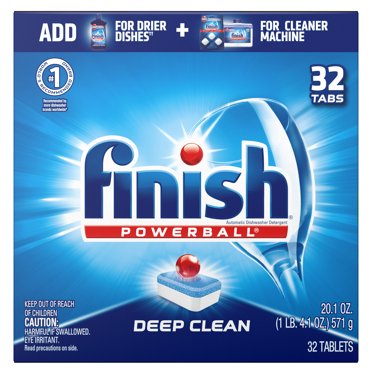 Finish Gel and Liquid Dishwasher Detergents, Orange Scent, 75 Ounce ...