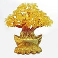 Feng Shui Citrine Money Wealth Tree Chinese Fortune Tree Crystal Tree ...