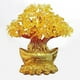 Feng Shui Citrine Money Wealth Tree Chinese Fortune Tree Crystal Tree ...