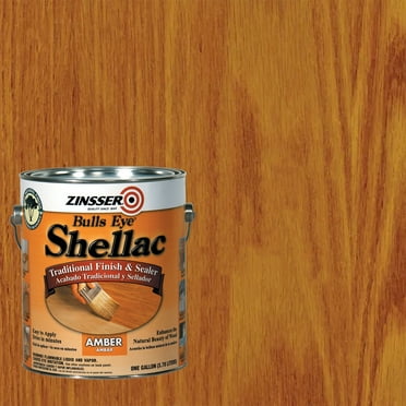 946mL 3lb Cut Orange Amber Wood Shellac - Walmart.com