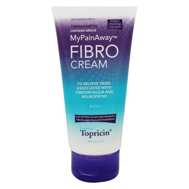 Topical BioMedics - Homeopathic My Pain Away Fibro Cream - 6 fl. oz ...