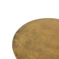 Cresta Modern Round Aurelius Luxe Pedestal Table - Luxury Accent End ...