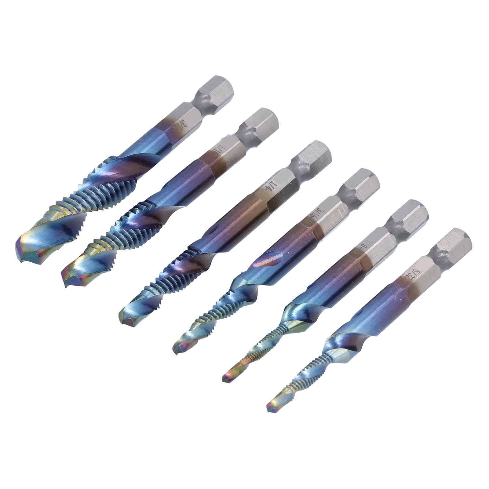 Combination Drill Tap Bits Set Imperial Durable Drill Tap Combination Combination Drill Tap Bits Set Imperial Durable Drill Tap Combination