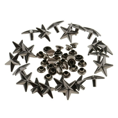 20x Punk Rivets Studs Spikes for Decoration Gray 13mm | Walmart Canada