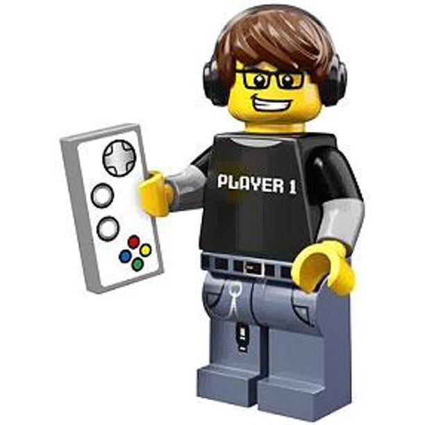 LEGO Series 12 Video Game Guy Minifigure - Walmart.com - Walmart.com