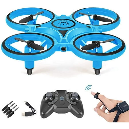 Mini Drone Watch Controlled Quadcopter，Remote Control Quadcopter Bright ...