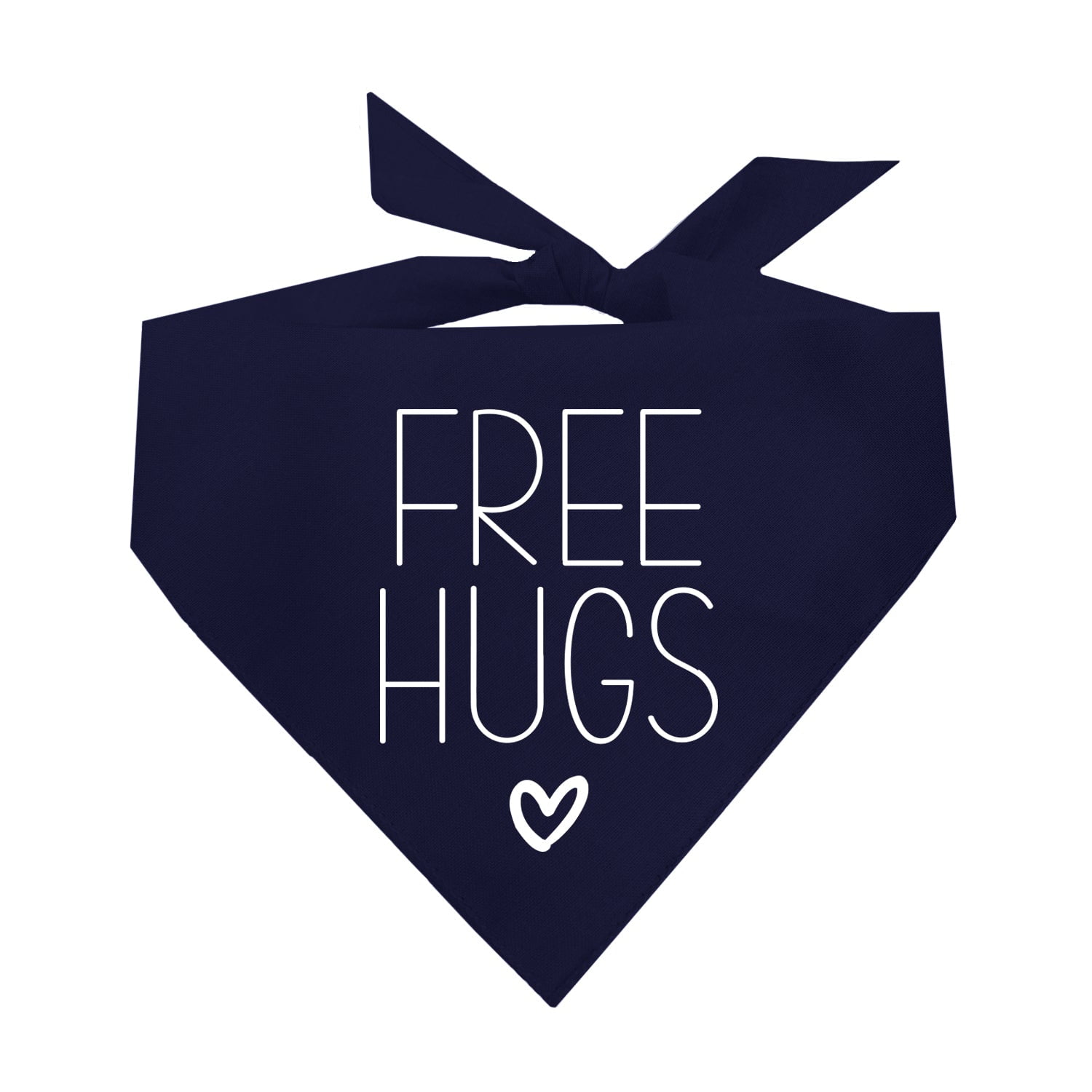 Free Hugs Triangle Dog Bandana - Walmart.com
