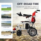 Alton Electric Wheelchair, 500W—12mi Electric Wheelchairs for Adults ...