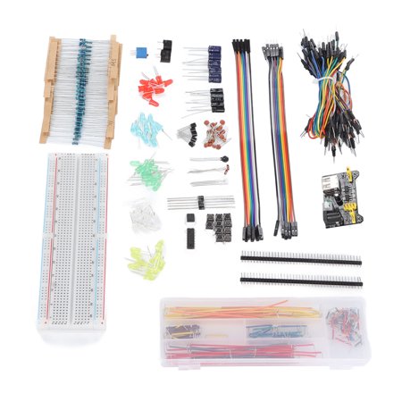 Electronics Kit Starter Fun Assortment Development Component with 830 ...