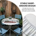 Christmas Red Truck Round Tablecloth for 45-54 Inch Tables,Fitted Table ...