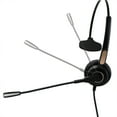 axGear Mono Office Headset with Microphone, RJ9 Jack & 3.5mm Connector ...