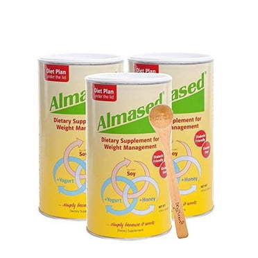 Almased Meal Replacement Shake, Multi Protein Powder, 17.6 oz - Walmart.com