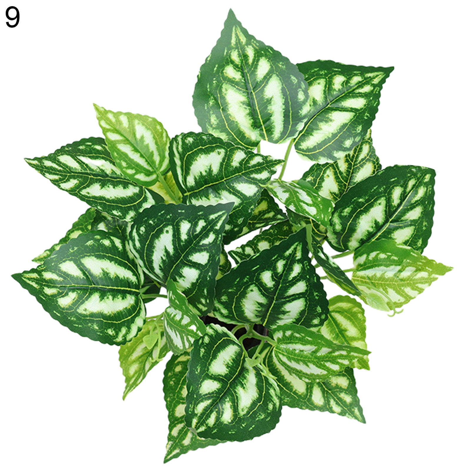 Clear Texture Artificial Leaf Fadeless Plastic Floral Arrangement ...