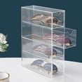 Gallickan 4 Drawer Clear Acrylic Sunglasses Organizer, Stackable ...