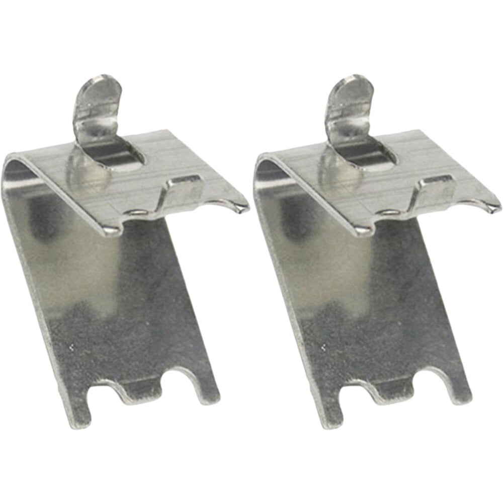 2Pcs Freezer Shelf Clips Refrigerator Cooler Shelf Supports Stainless ...