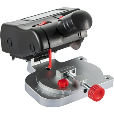 Mini Miter Cut-off Chop Saw Two 2-5/16” Blade of Steel and Resin with 1 ...