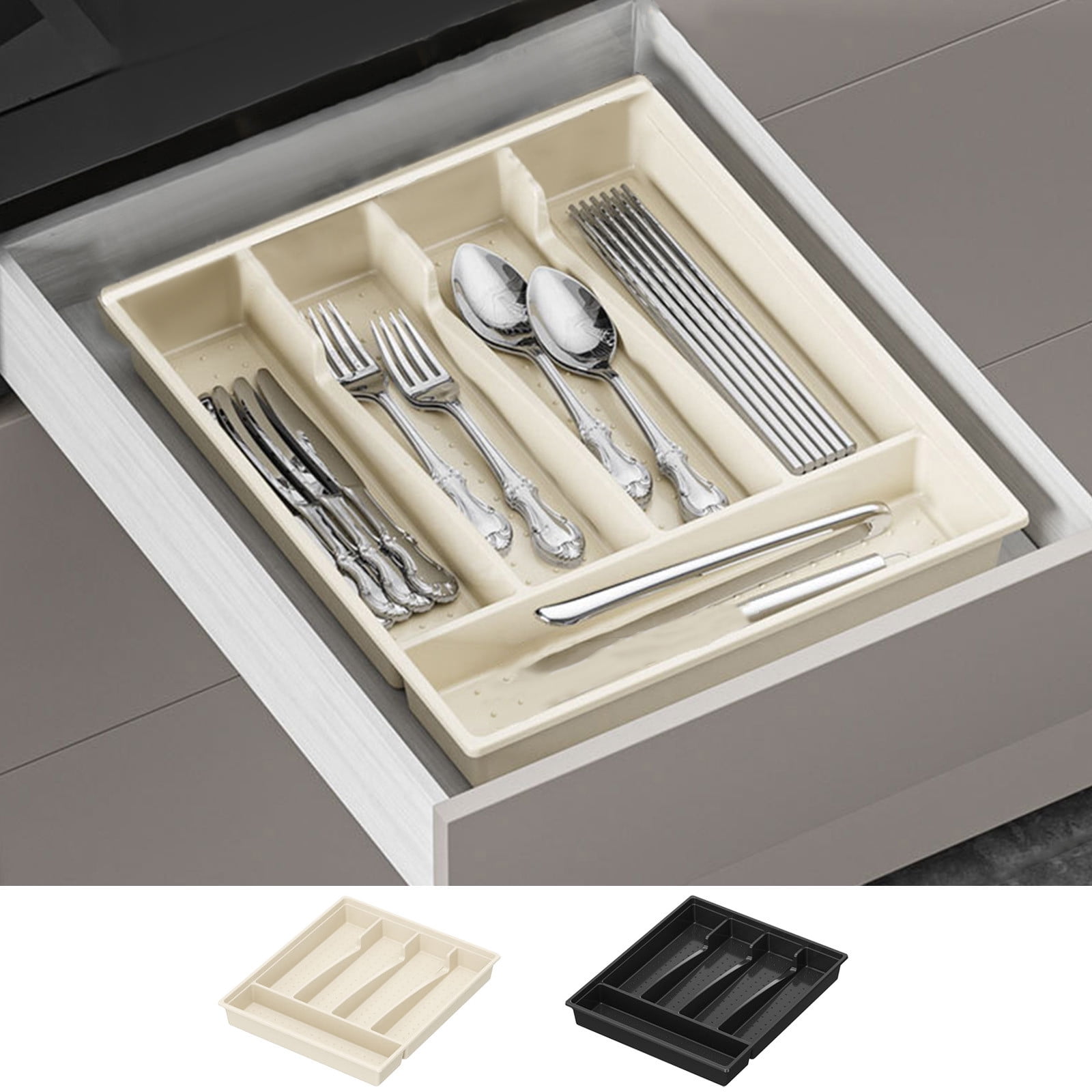 Click here for Vaidha Silverware Drawer Organizer Flatware And Cu... prices