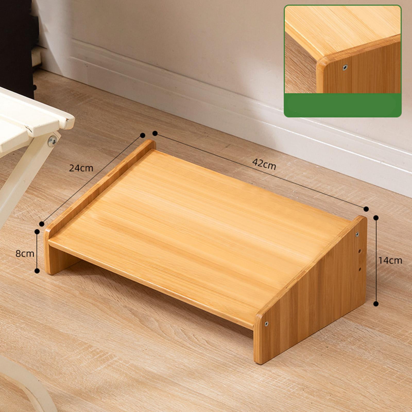Click here for Dynwaveca Wood Under Desk Footrest Ergonomic Impro... prices