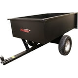 Precision 17-Cubic Foot Steel Trailing Dump Cart - Walmart.com