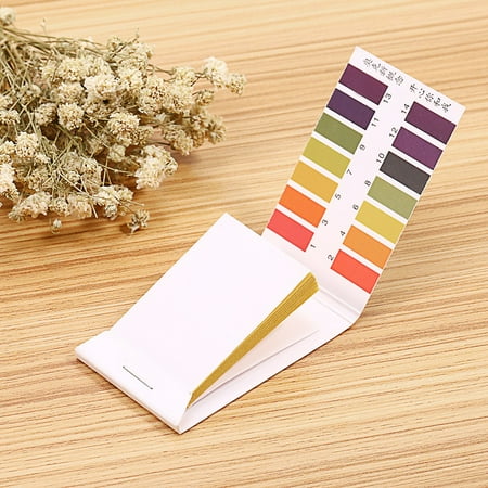 Rdeghly Test Strips Paper,PH Test Paper,WALRONT 1 Set 80 Strips Full ...