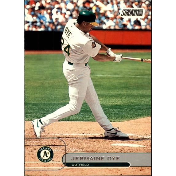 2002 Stadium Club #18 Jermaine Dye MLB Baseball Trading Card - Walmart.com
