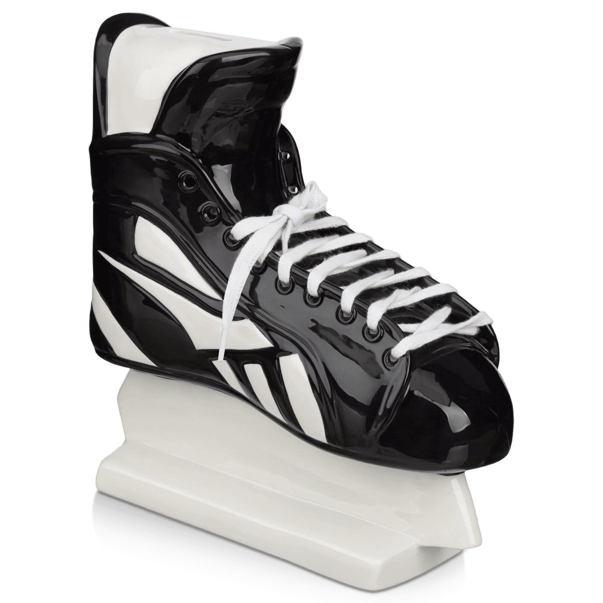 Click here for Bouclair Black Hockey Money Bank 7.5 X 6 In (19 X... prices