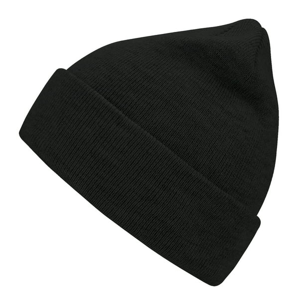 Winter Beanie Hats for Men Women Warm Cozy Knitted Cuffed Skull Cap ...