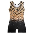 Kid Girls Gymnastic Leotard Sparkly Shiny Ballet Dance One Piece ...