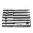 1/4" Hex Shank 7-Piece Ball Head 65mm Hex Screwdriver Bit Set ...