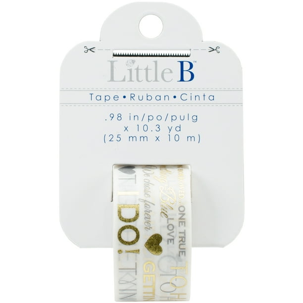 Little B Decorative Foil Tape, 46mm x 5m - Walmart.com