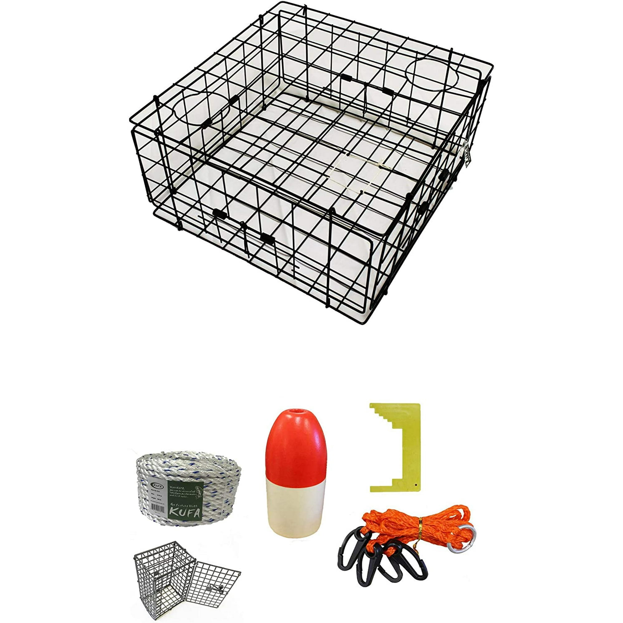 Click here for Kufa Vinyl Coated Crab Trap & Accessory Kit (100 N... prices