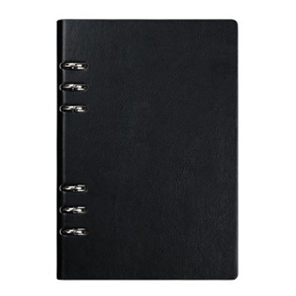 Opolski A5 6-Ring Binder Notebook Faux Leather Office Writing Journal ...