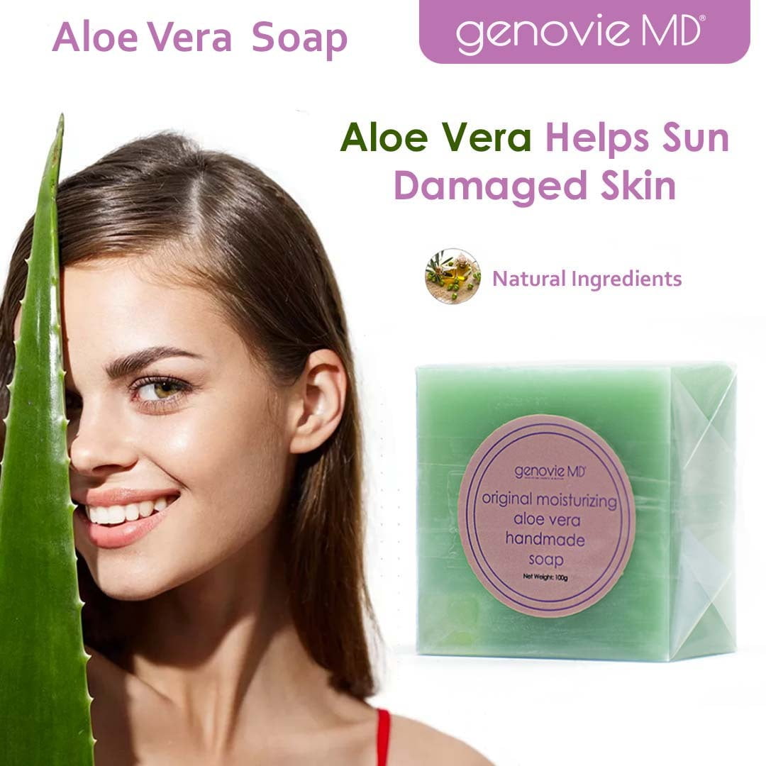 Genovie MD Aloe Vera Handmade Soap - Walmart.com