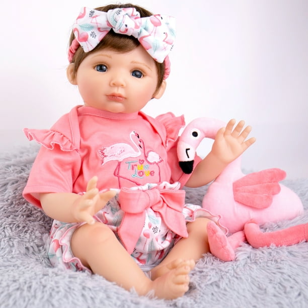 Aori Reborn Baby Girl Doll,22 in Realistic Newborn Baby Dolls with ...