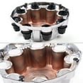 PIT66 Wheel Bearing Hub Center Cap Fit For Silverado Avalanche Sierra ...