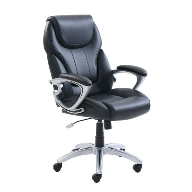 True Innovations Bonded Leather Managers Chair, Multiple Colors ...