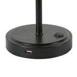 Mainstays Black Metal Grab and Go Stick Lamp with USB Port - Walmart.com