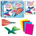 Classic Paper Planes Kit - Paper Plane Making Kits, Includes 25 Sheets ...