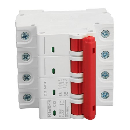 PV Air Circuit Breaker, Fast Tripping DC Miniature Circuit Breaker 35mm Installation 6000A ...