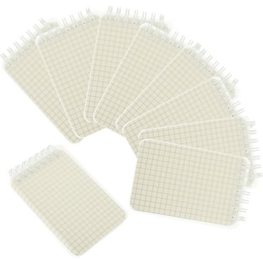 6 Pack Pocket Notebook with Pen - Small Spiral Steno Notepads Bulk with ...