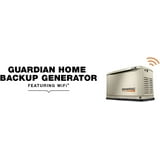 Generac 70432 Home Standby Generator Guardian Series 22kW/19.5kW Air ...