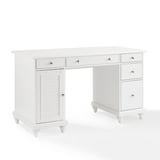 Crosley Palmetto Computer Desk, White - Walmart.com