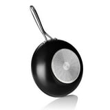 TECHEF Onyx Collection 12" Nonstick Wok / Stir Fry Pan with Lid, Made ...