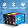 232XL Ink Cartridges for Epson 232XL 232 Ink for Workforce WF-2930 WF ...