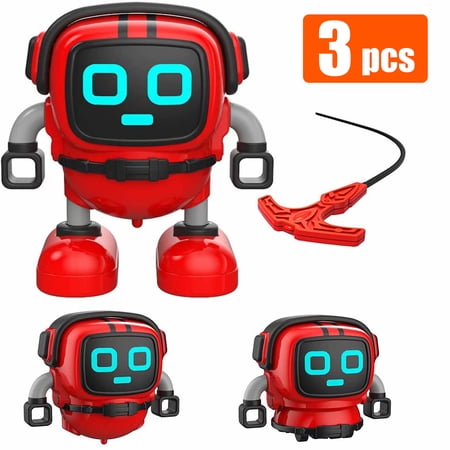 Robot Transforming Burst Spinning Top with Launcher Kids Character Toys ...