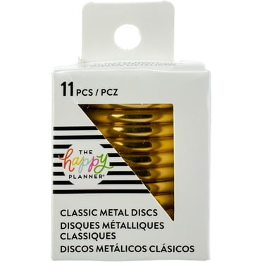 Happy Planner Medium Metal Expander Discs 11/Pkg-Silver - Walmart.com