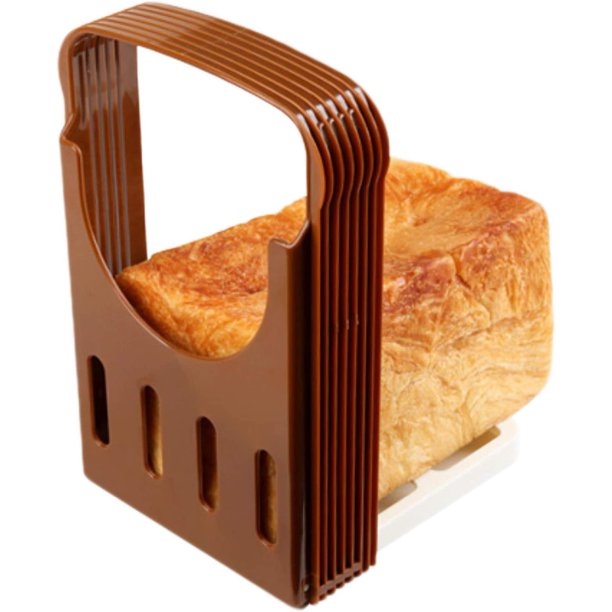 1 Piece Folding Bread Cutter, Bread Cutter, Cake and Toast, Portable ...