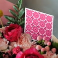 3drose, Pretty Bright Pink Large Stars and Diamond Shapes Pattern, 6 ...
