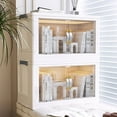 Storage Bins, 2 layer Stackable Storage Containers, Clear Storage Bins ...